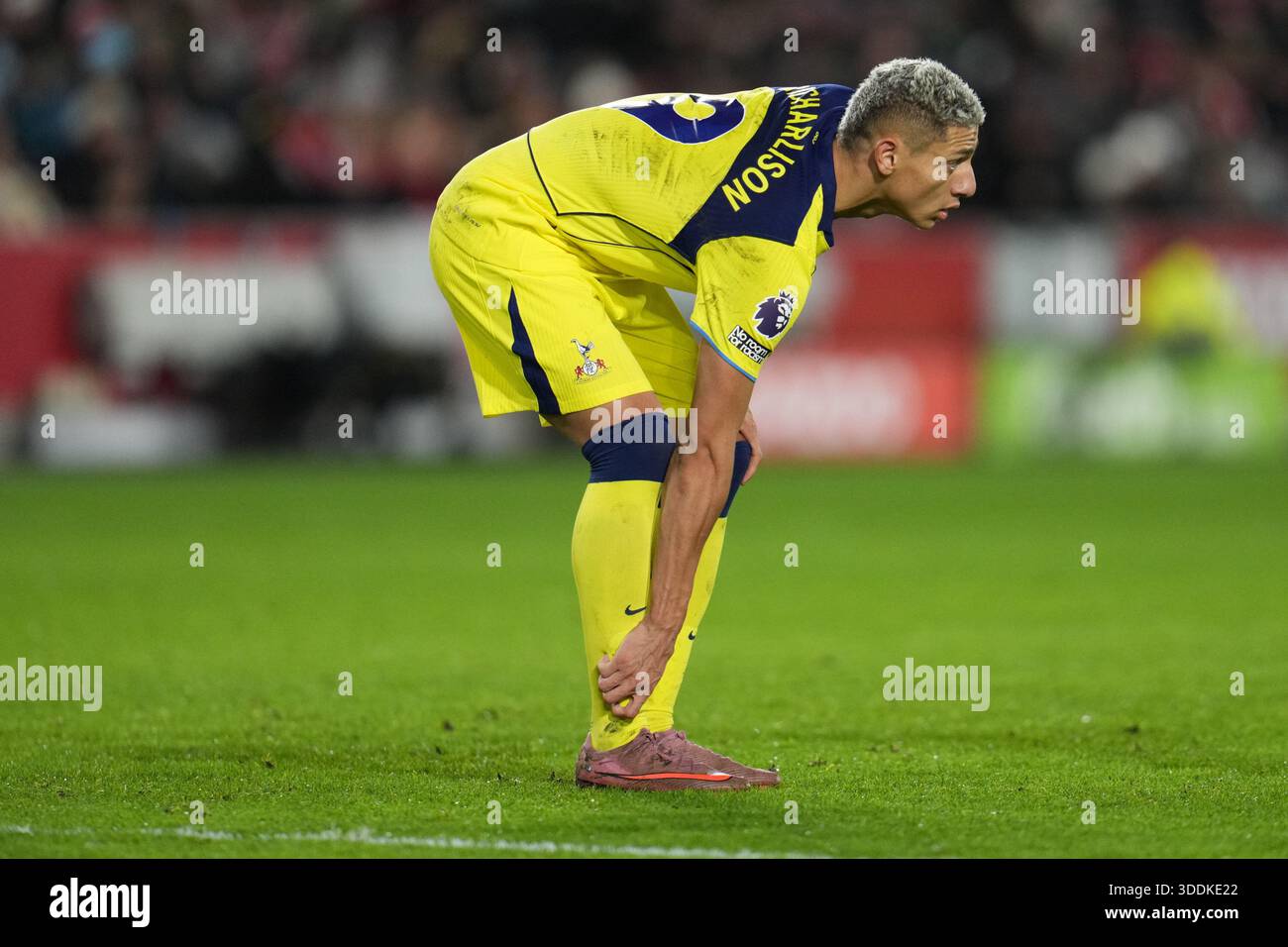 Richarlison of Tottenham Hotspur during the Premier League match ...