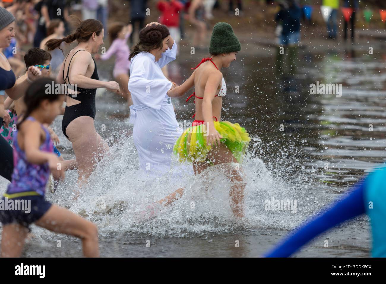 Seattle, Washington, USA. 1st January 2026. Participants take part in ...