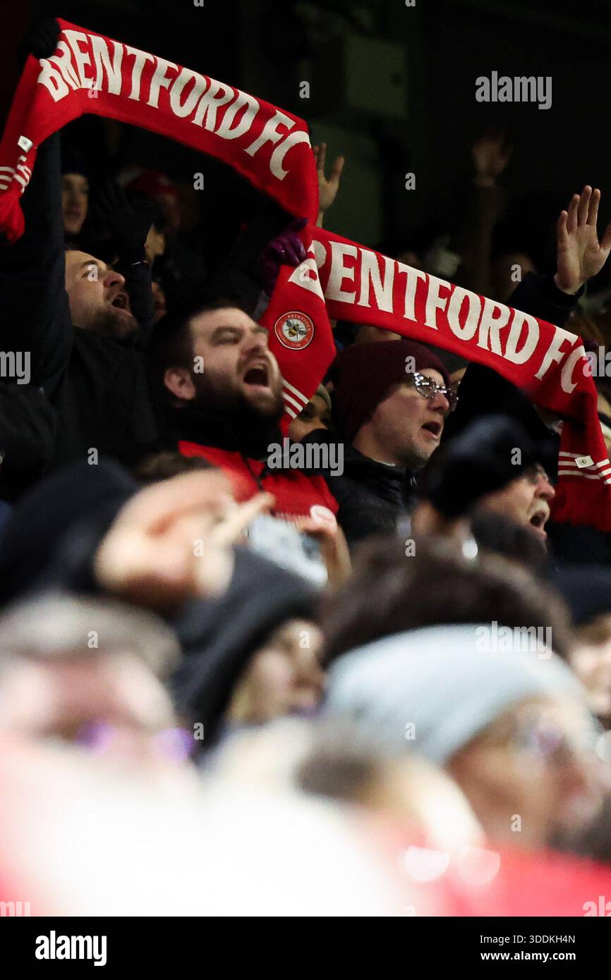 1st January 2026; Gtech Community Stadium, Brentford, London, England ...