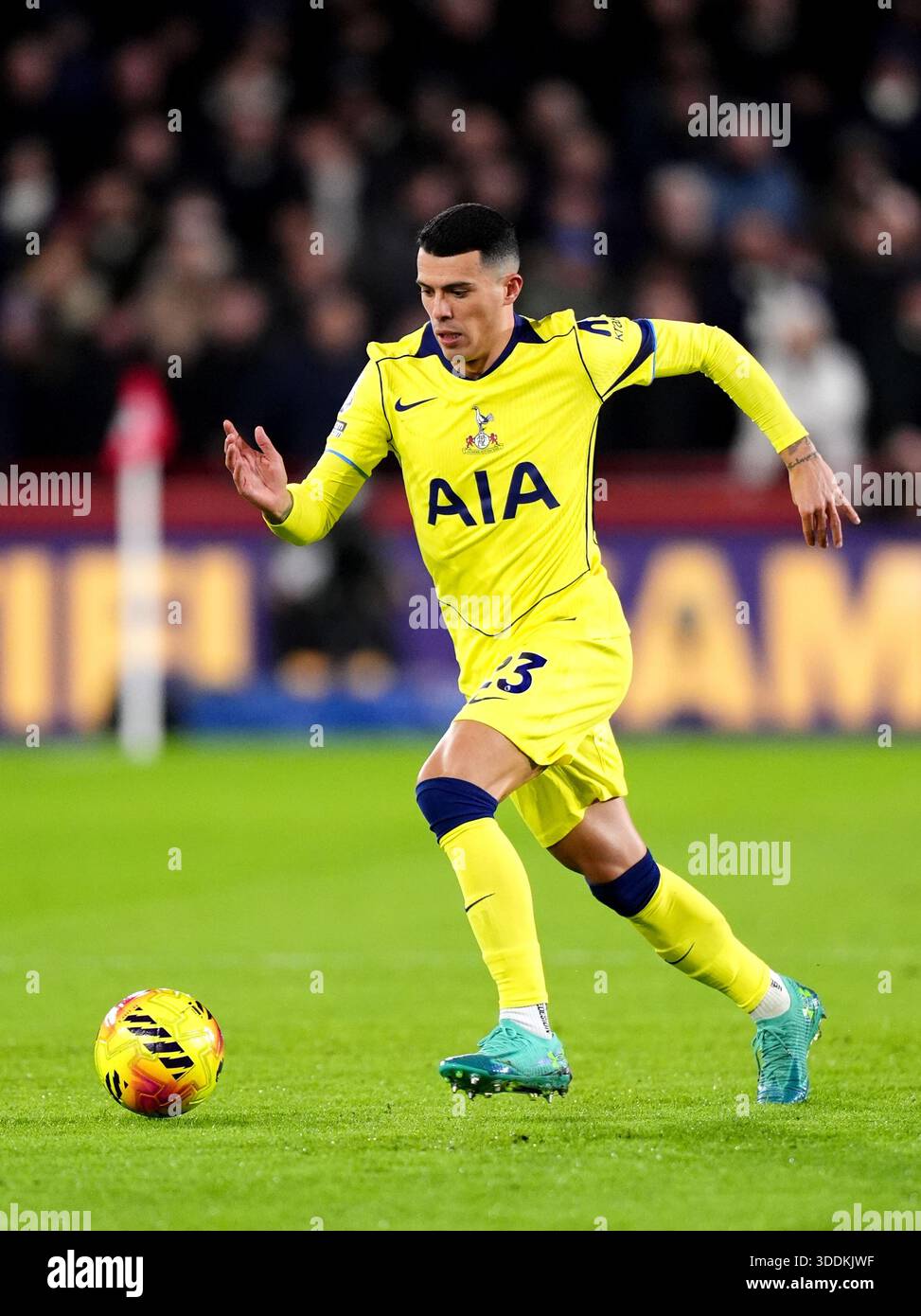 Tottenham Hotspur's Pedro Porro during the Premier League match at the ...