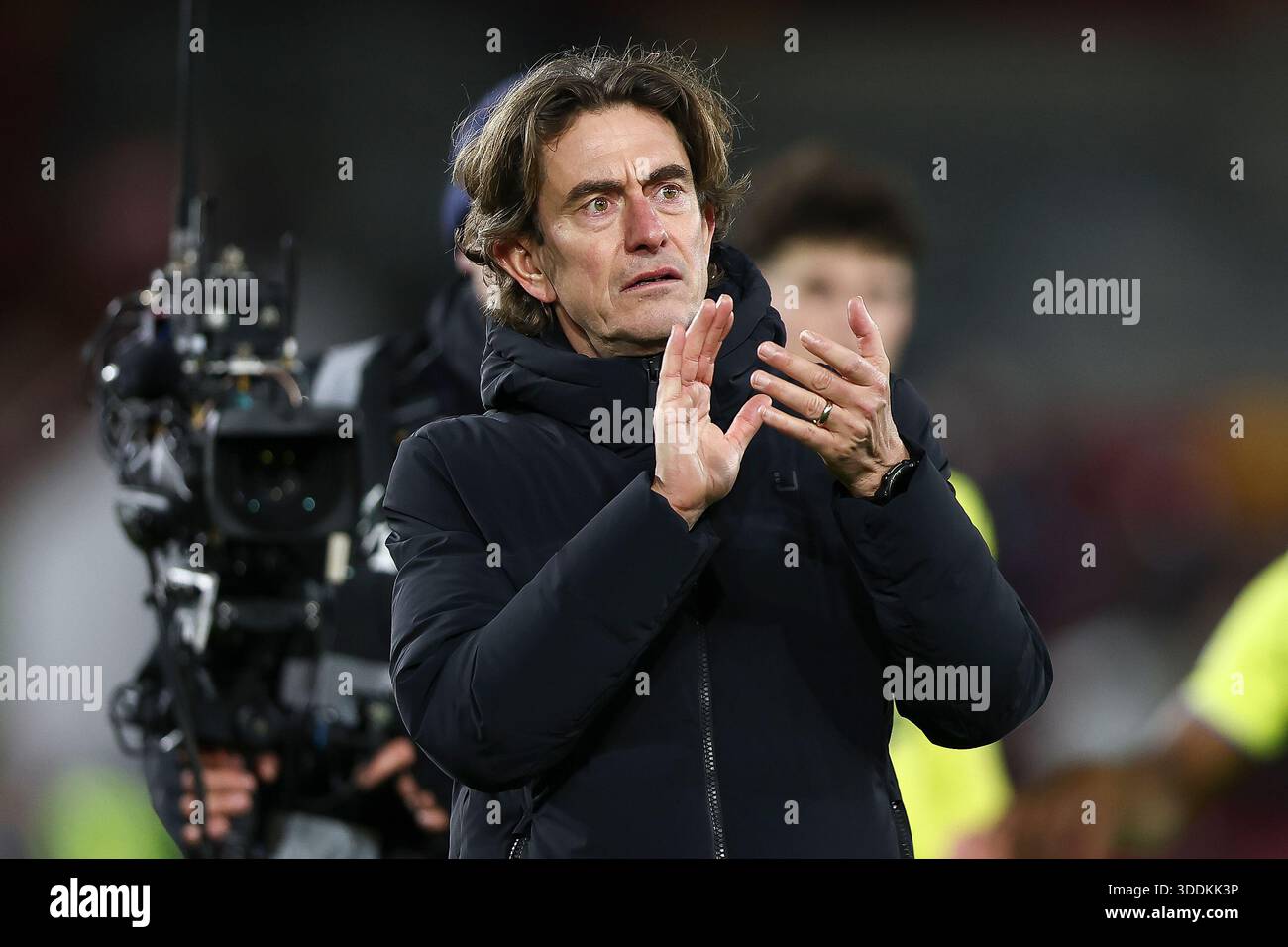 Tottenham Hotspur manager Thomas Frank after the Brentford v Tottenham ...