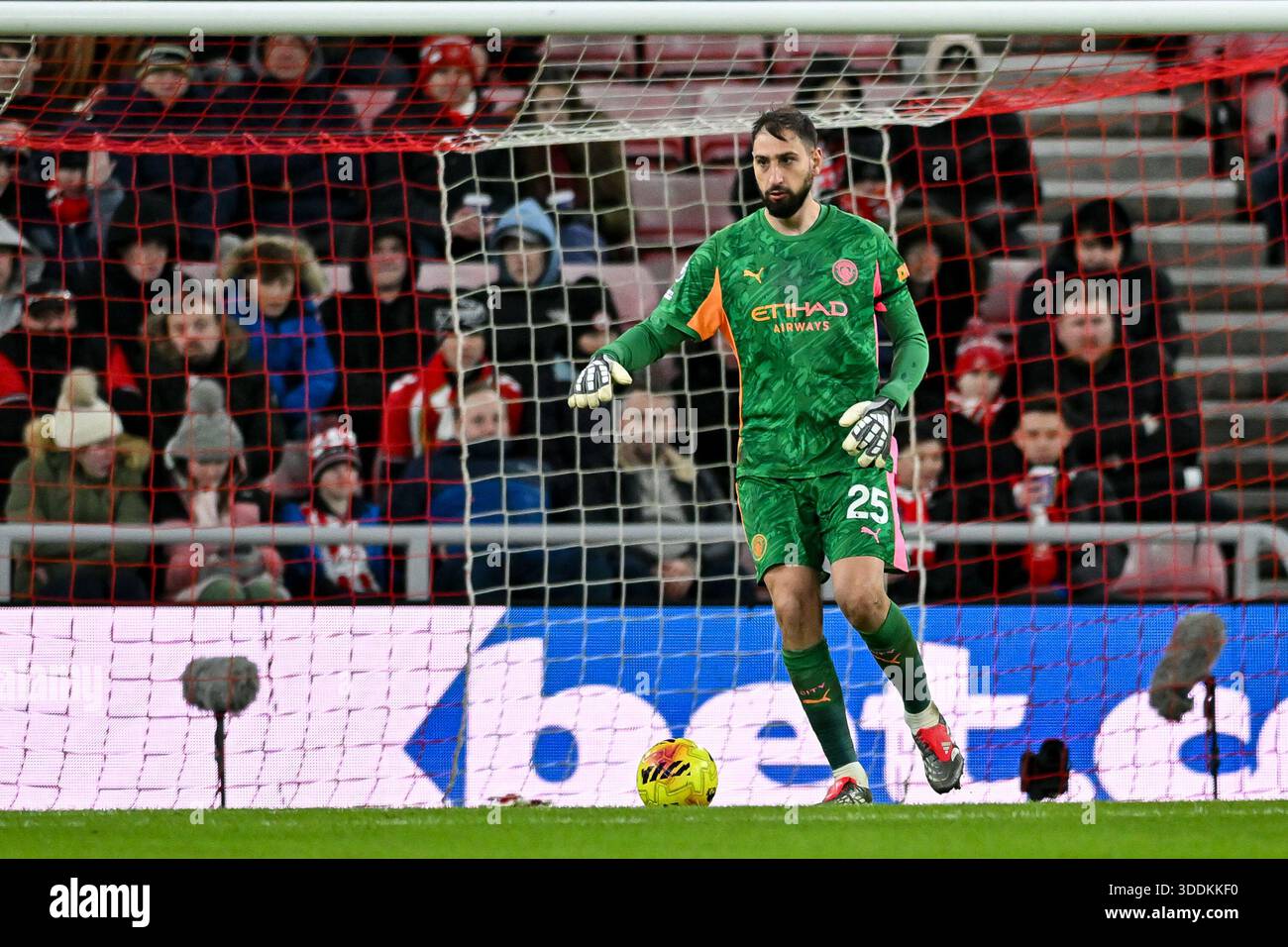 Gianluigi Donnarumma of Manchester City during the Premier League match ...