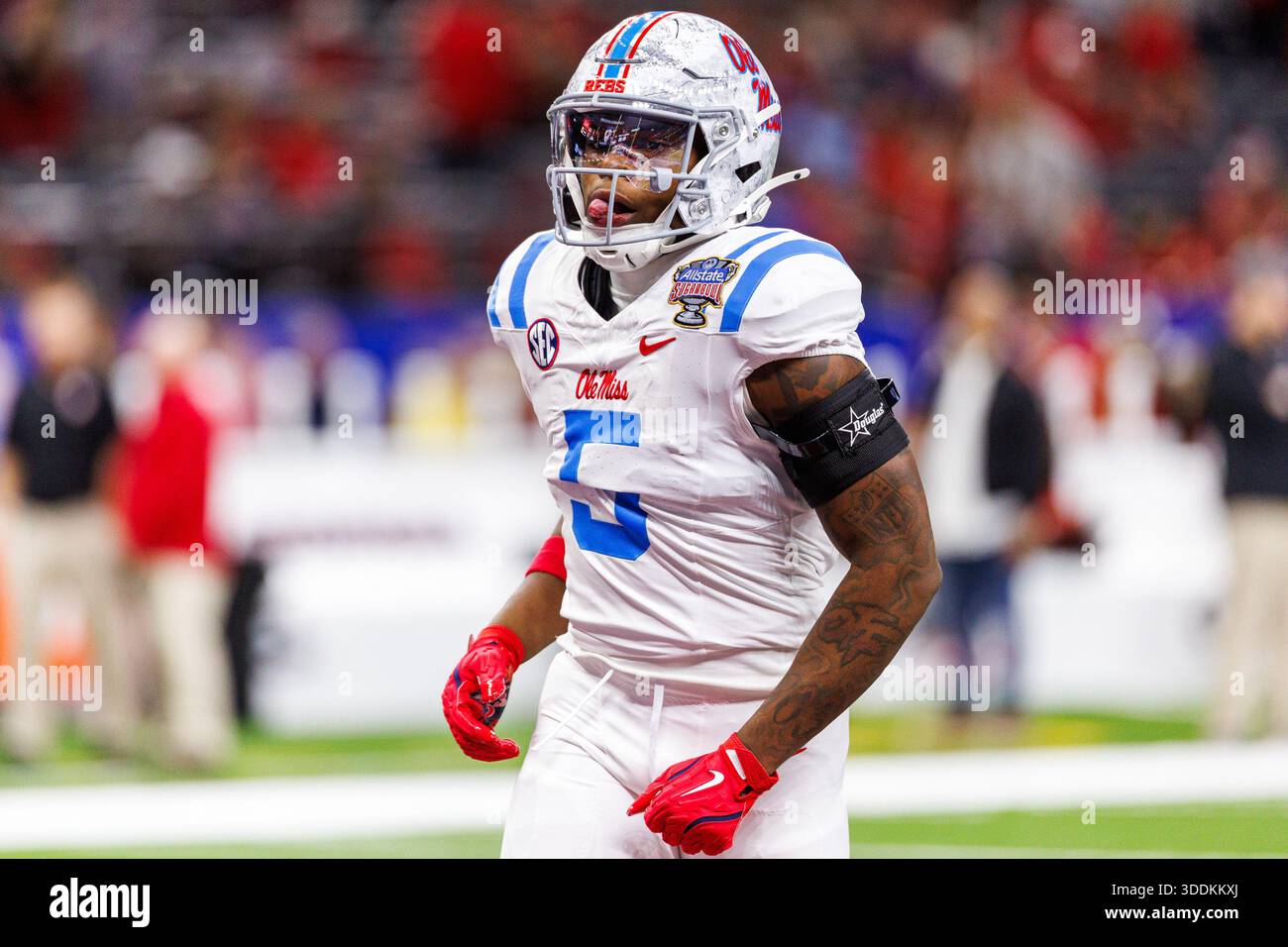 January 01, 2026: Mississippi running back Kewan Lacy (5) during ...