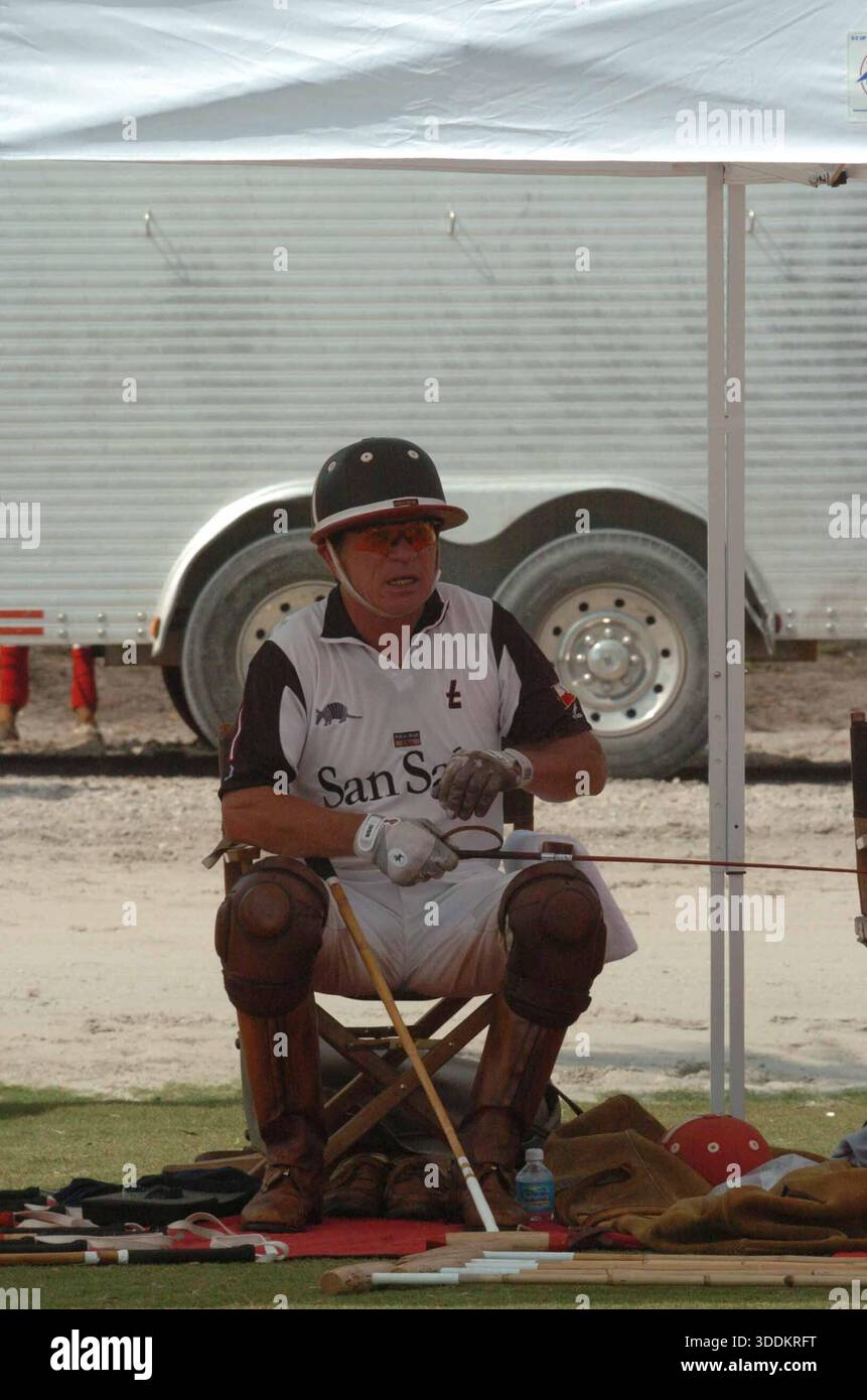 WELLINGTON, FL - MARCH 04, 2006: Oscar winner Tommy Lee, at the ...