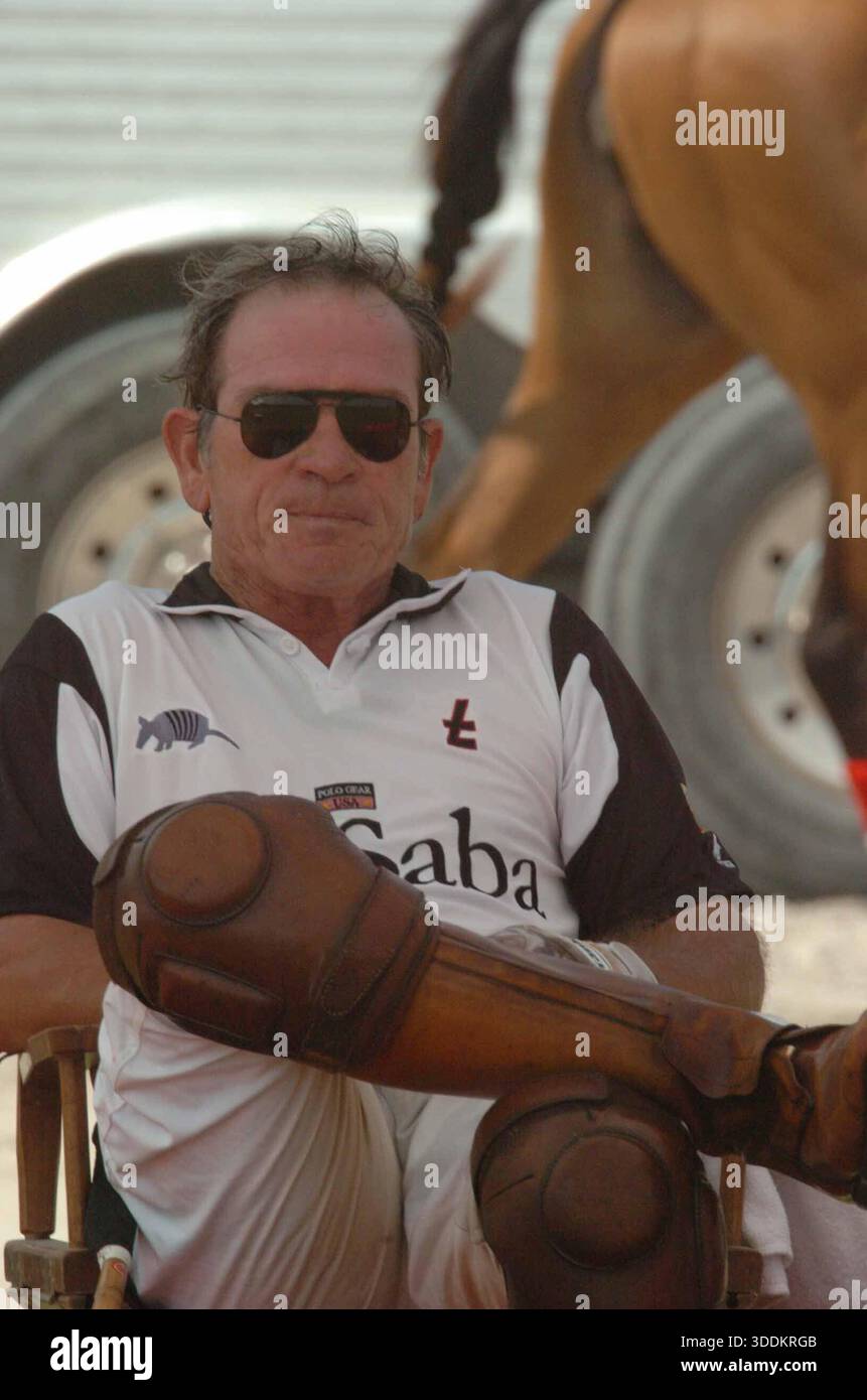 WELLINGTON, FL - MARCH 04, 2006: Oscar winner Tommy Lee, at the ...