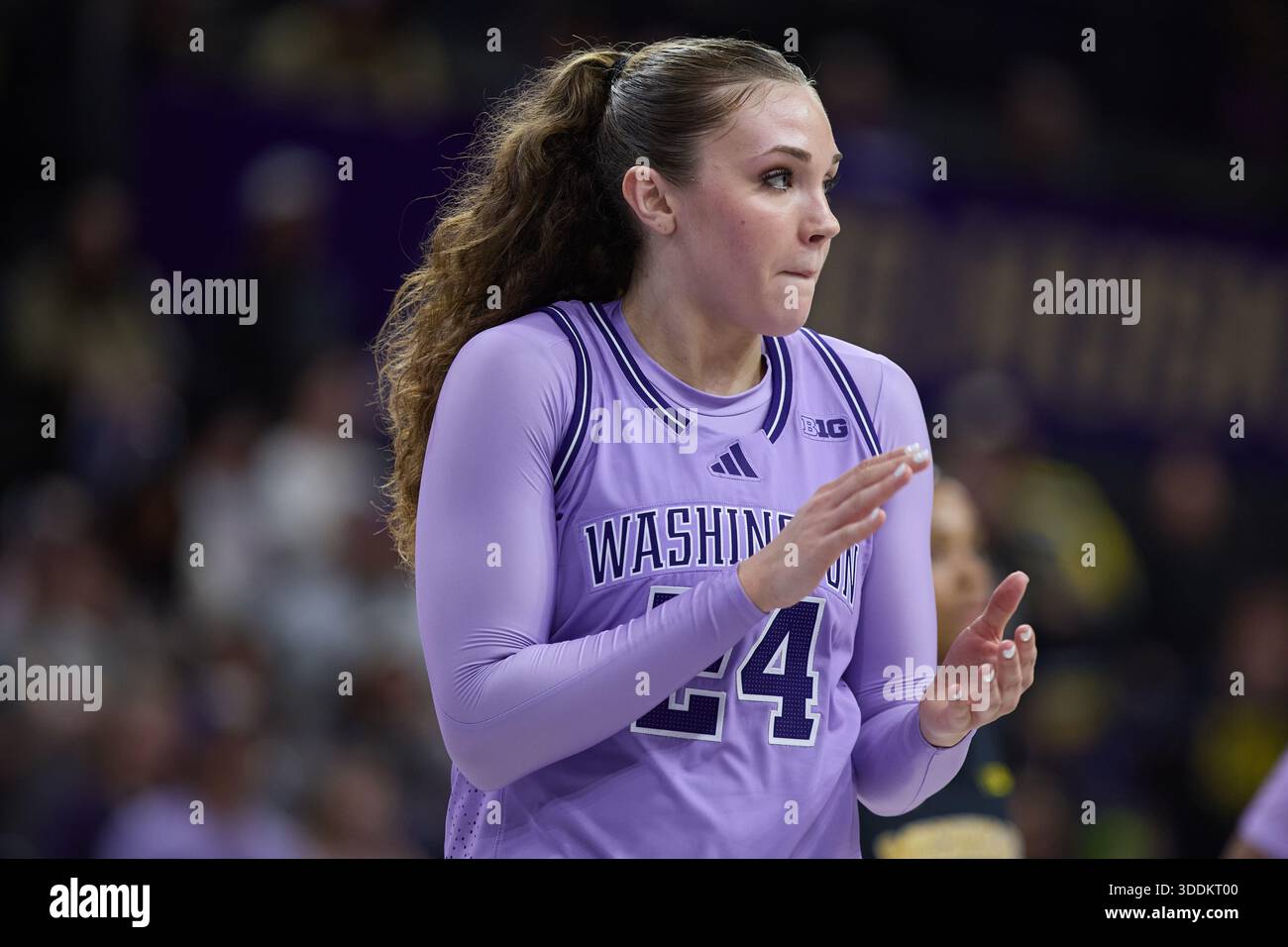 January 1, 2026, Seattle, Washington, USA: Washington guard ELLE LADINE ...