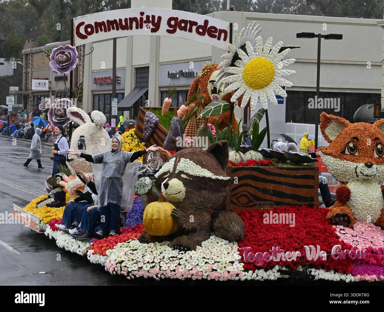 Odd Fellows & Rebekahs "Together We Grow" float, winner of the Golden ...