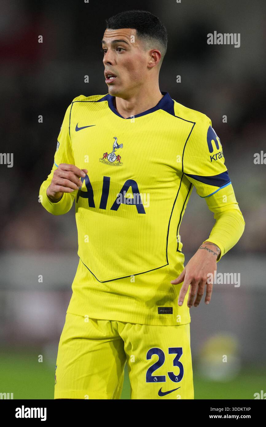 Pedro Porro of Tottenham Hotspur during the Premier League match ...