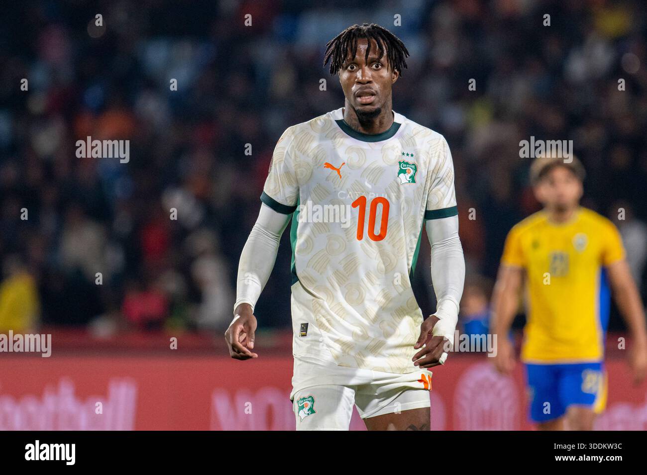 Wilfried Zaha of Côte d’Ivoire during the Africa Cup of Nations (CAN ...