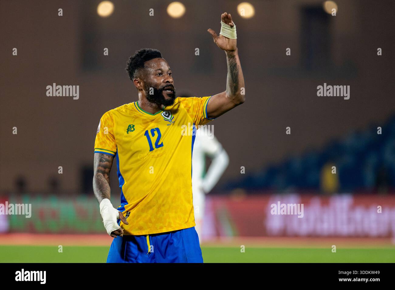 Guélor Kanga of Gabon during the Africa Cup of Nations (CAN) 2025 Group ...