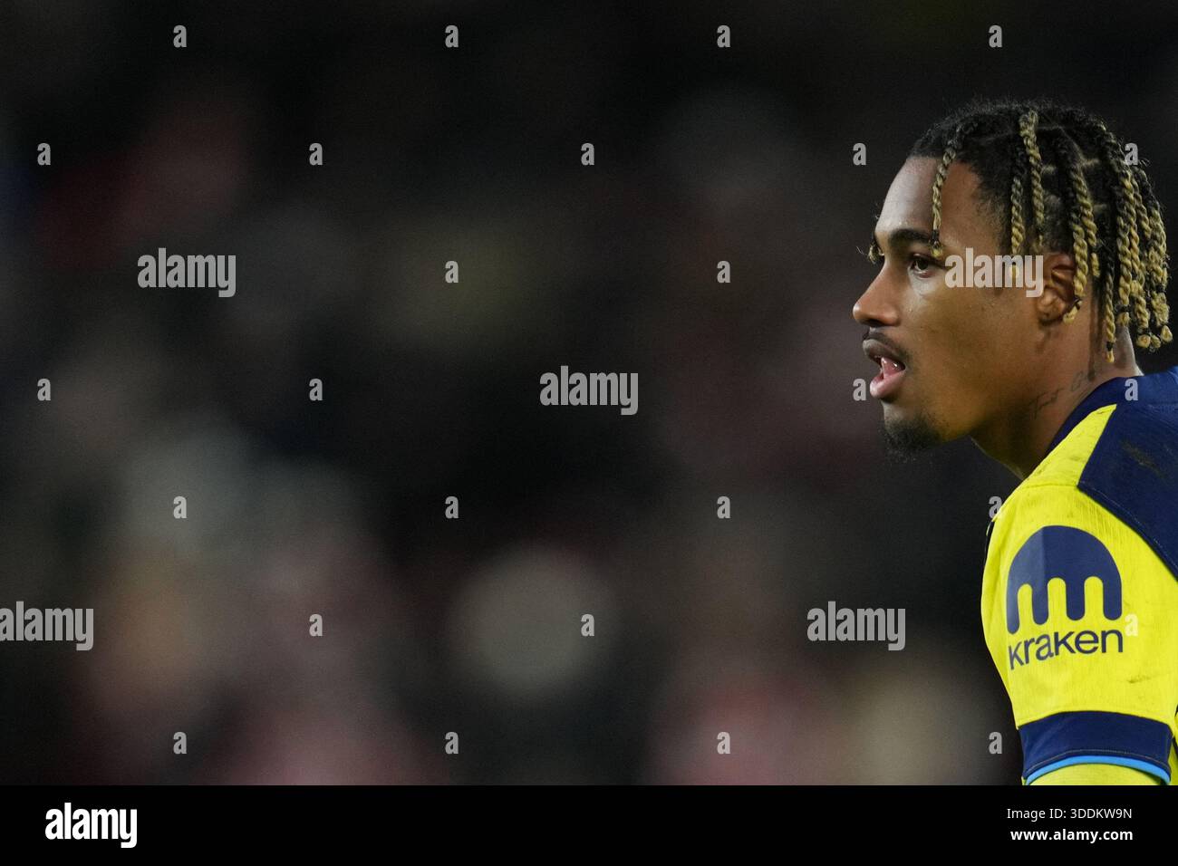 Wilson Odobert of Tottenham Hotspur during the Premier League match ...