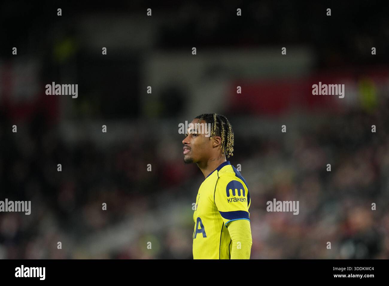 Wilson Odobert of Tottenham Hotspur during the Premier League match ...
