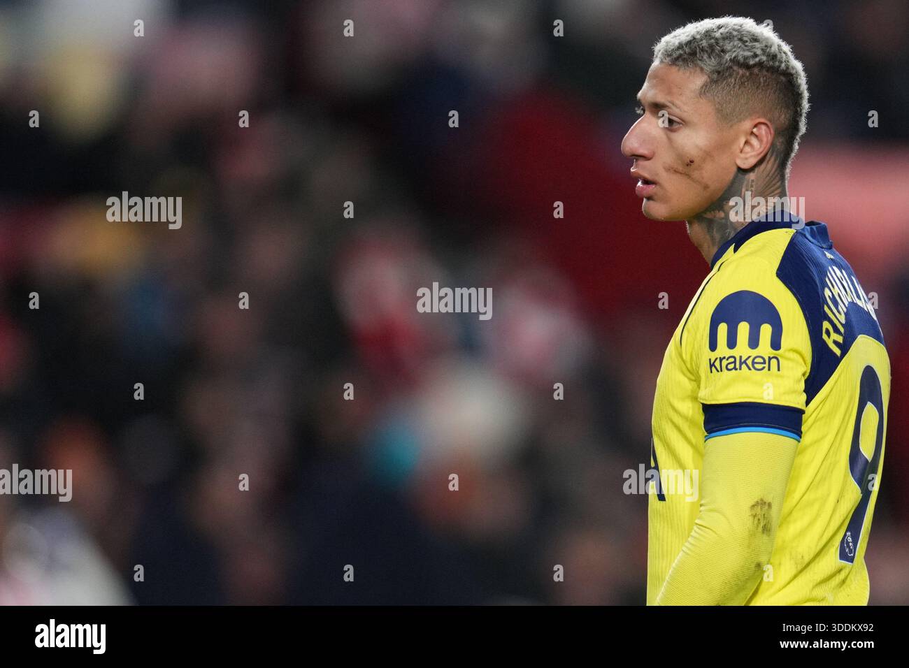 Richarlison of Tottenham Hotspur during the Premier League match ...