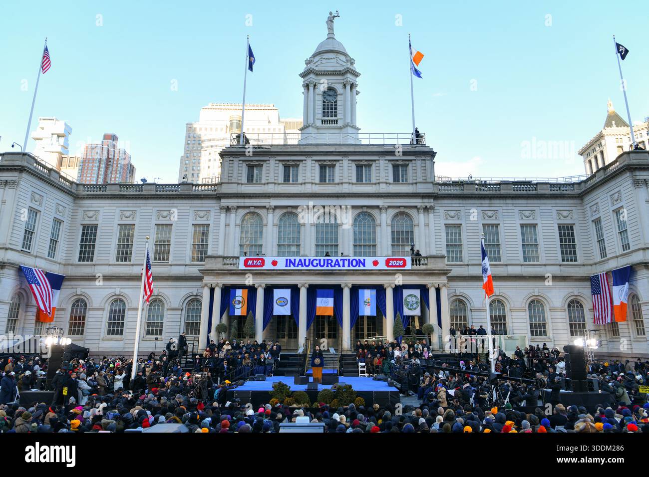 Zohran Mamdani takes the oath as the 112th Mayor of New York City at ...