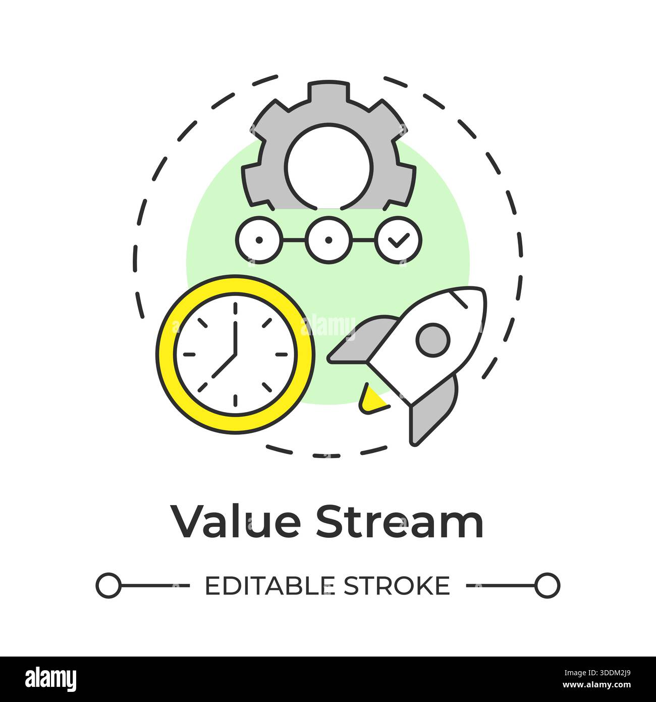 Value stream management Cut Out Stock Images & Pictures - Alamy