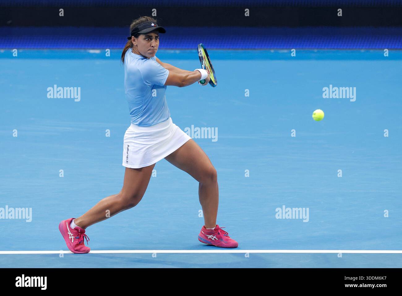 Maria Lourdes Carle of Argentina in action during the United Cup 2026 ...