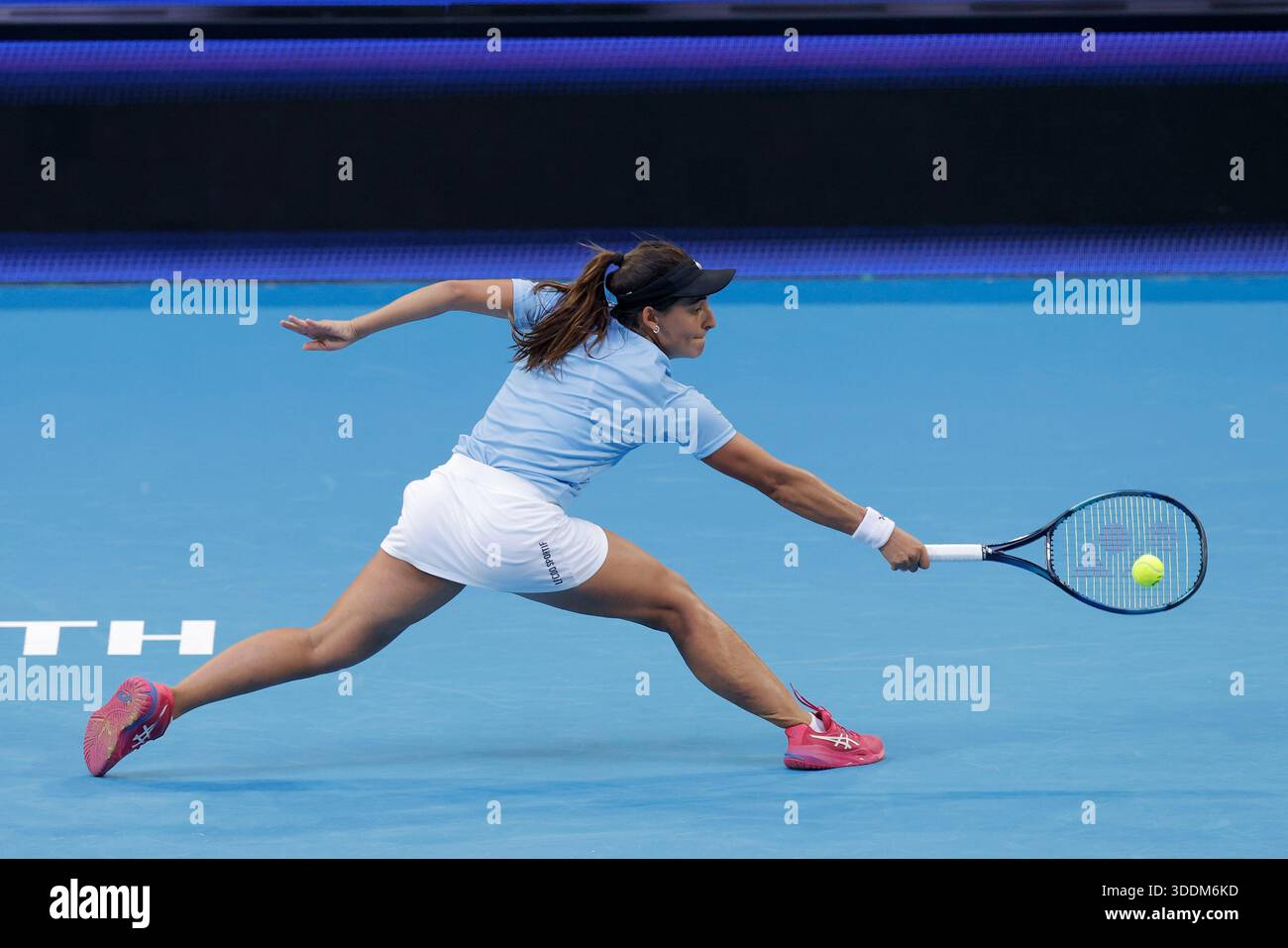 Maria Lourdes Carle of Argentina in action during the United Cup 2026 ...