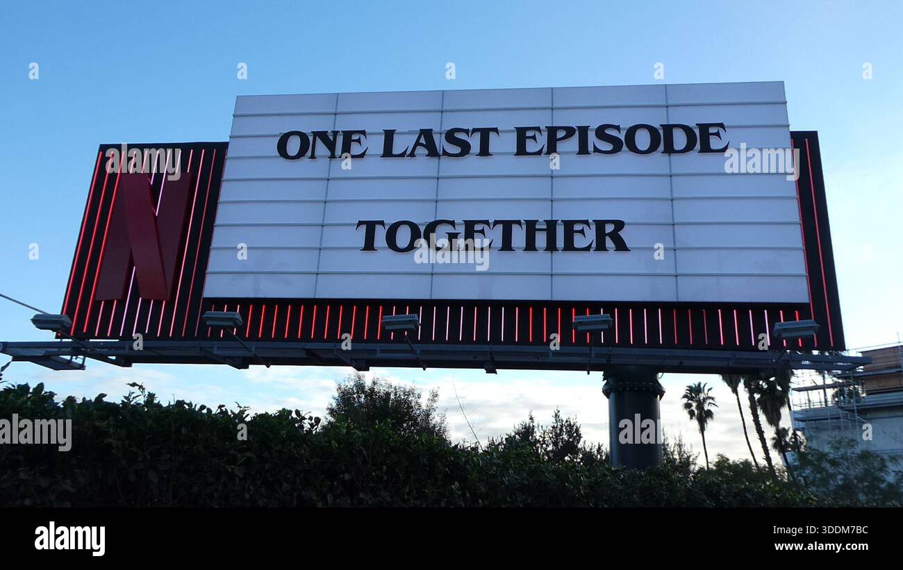 Los Angeles, California, USA 1st January 2026 One Last Episode Together ...