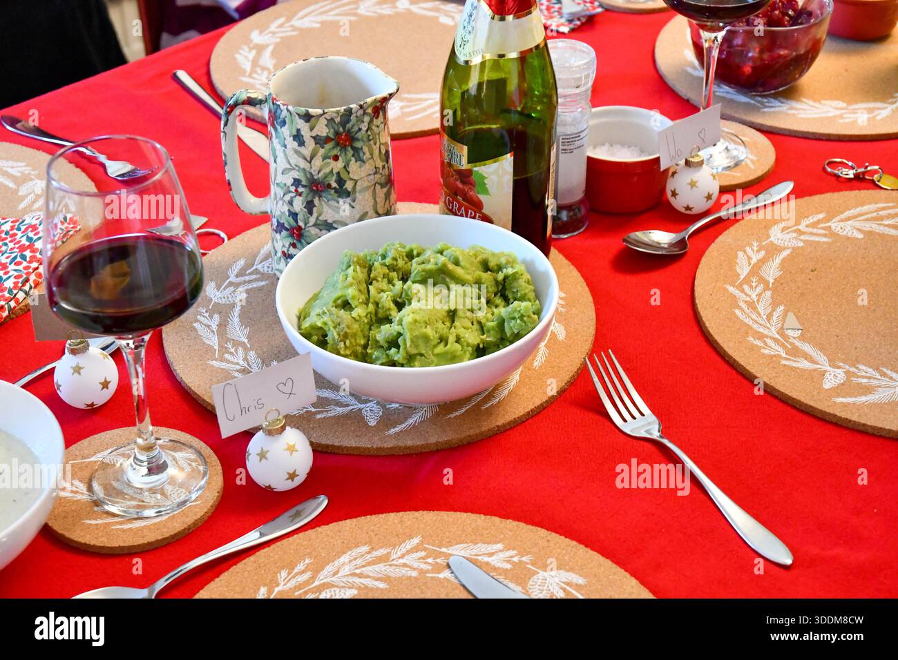 Festive christmas dinner in hi-res stock photography and images - Alamy