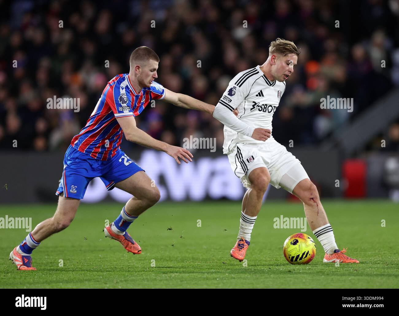 London, England, 1st January 2026. Adam Wharton of Crystal Palace with ...