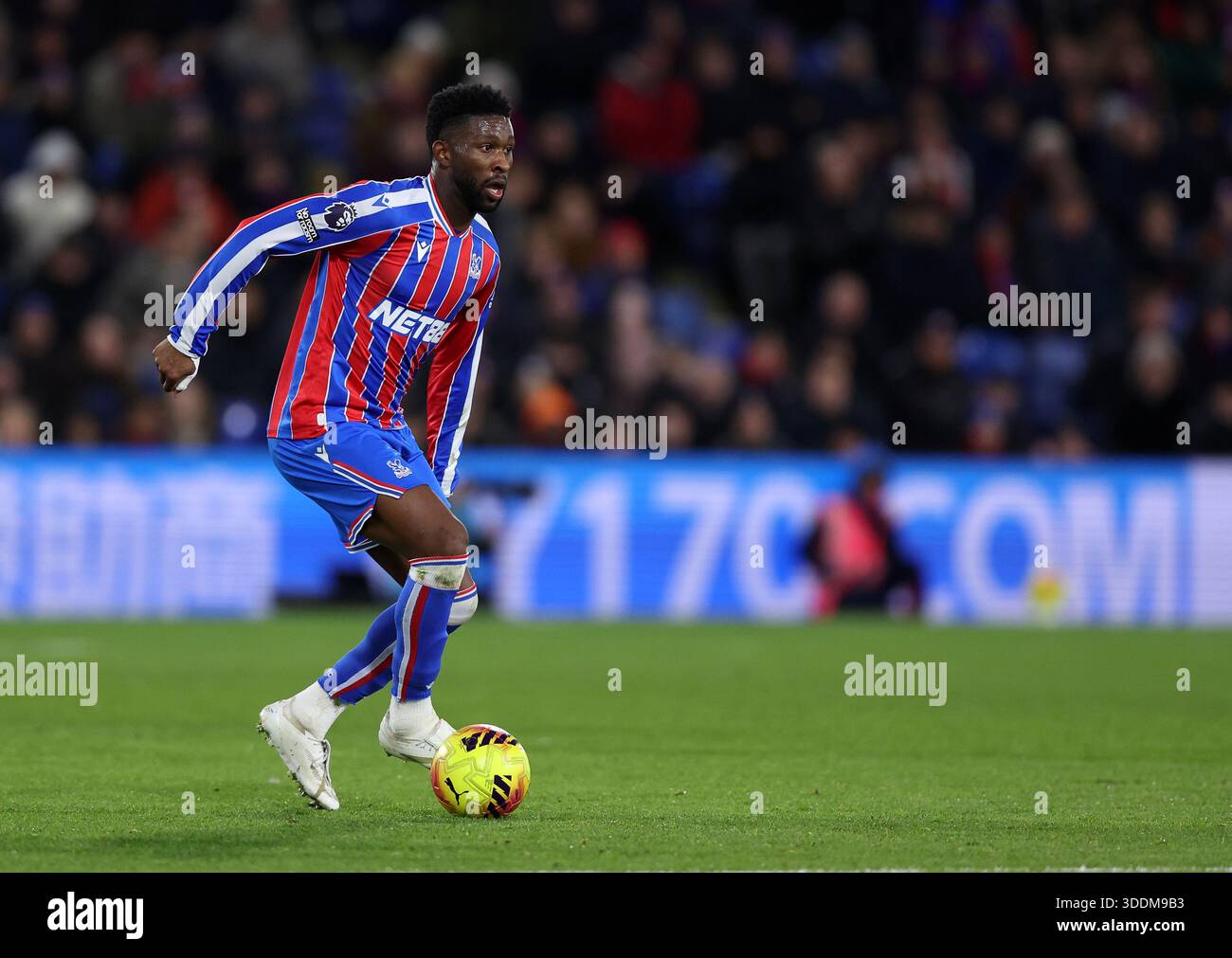 London, England, 1st January 2026. Jefferson Lerma of Crystal Palace ...