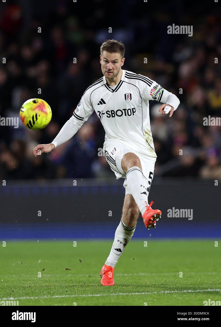 London, England, 1st January 2026. Joachim Andersen of Fulham during ...