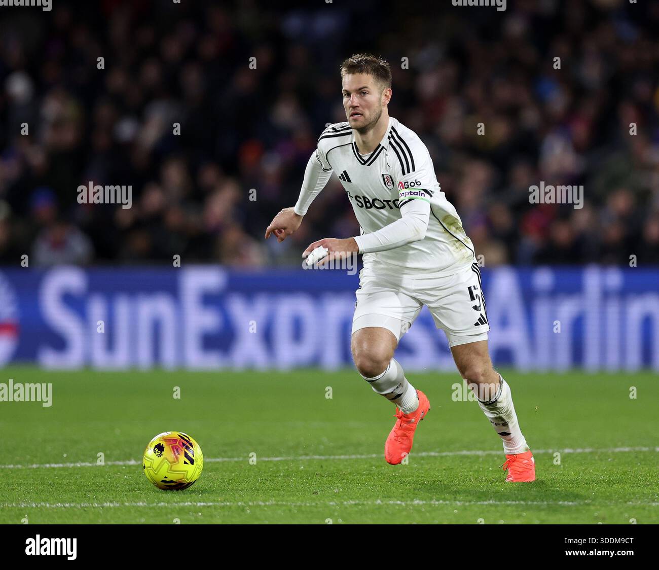 London, England, 1st January 2026. Joachim Andersen of Fulham during ...
