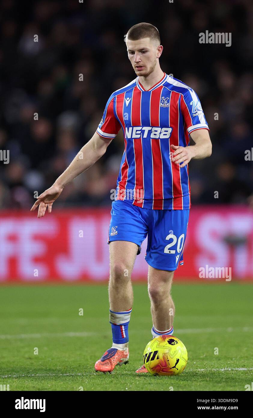 London, England, 1st January 2026. Adam Wharton of Crystal Palace ...