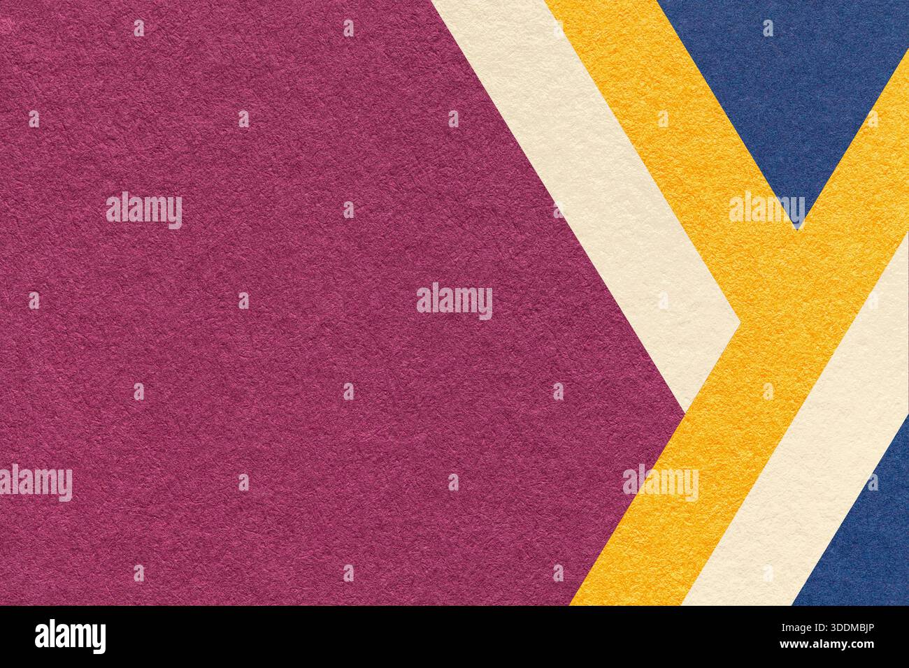 Abstract purple textured paper background with beige, yellow, blue ...