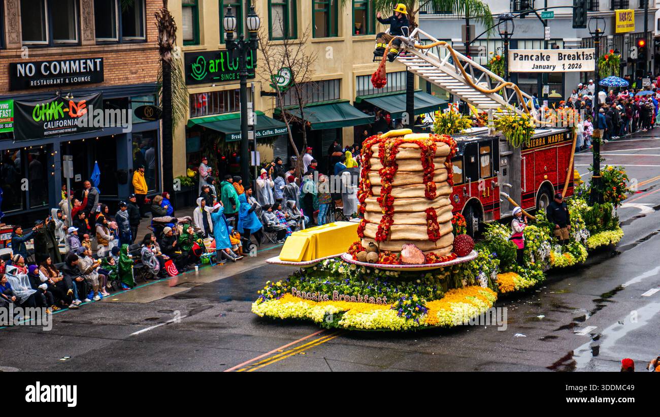 Pasadena, California, USA. 1st January, 2026. The Rose Parade, also ...
