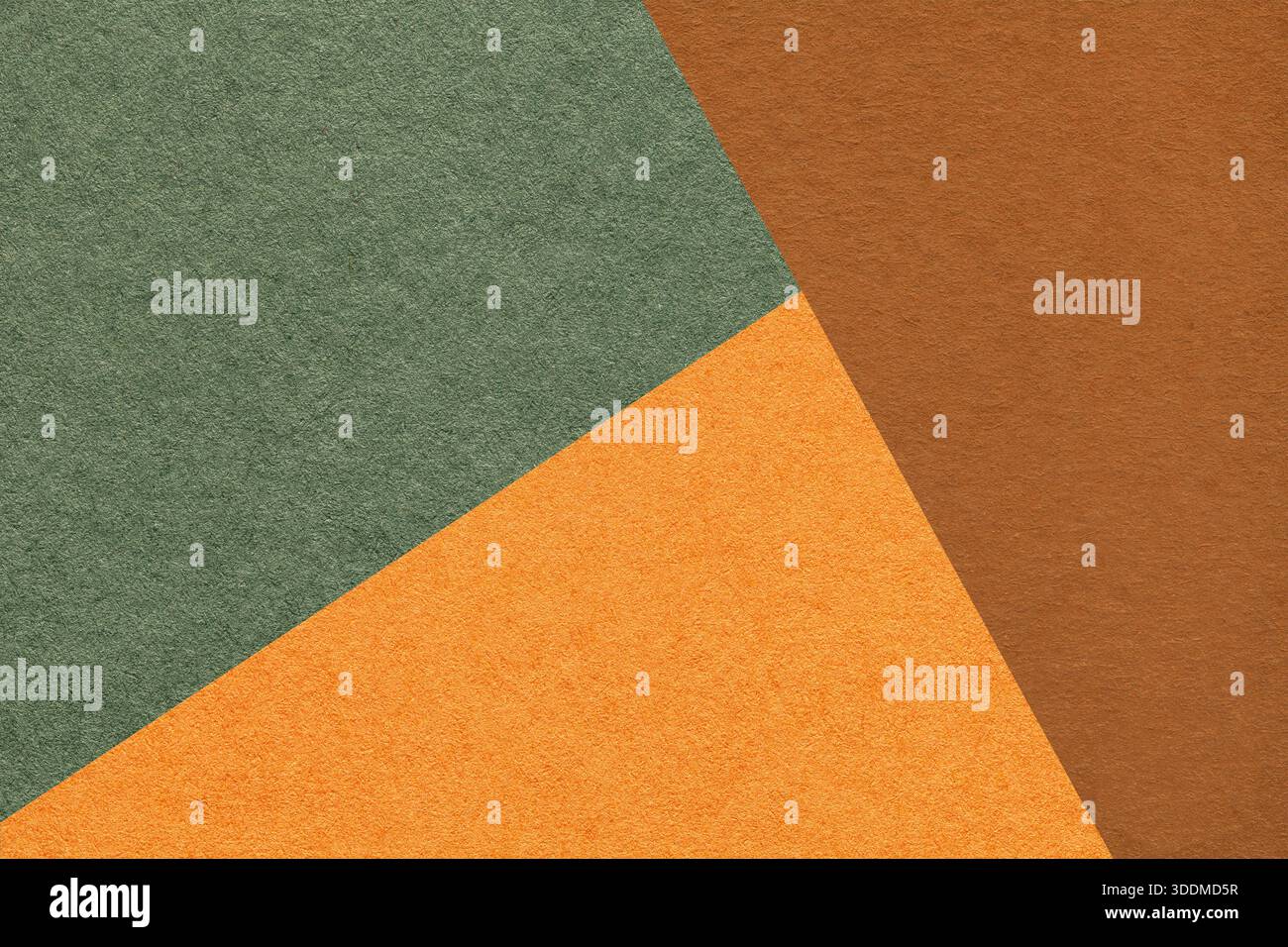 Geometric olive, orange and brown texture paper background for ...