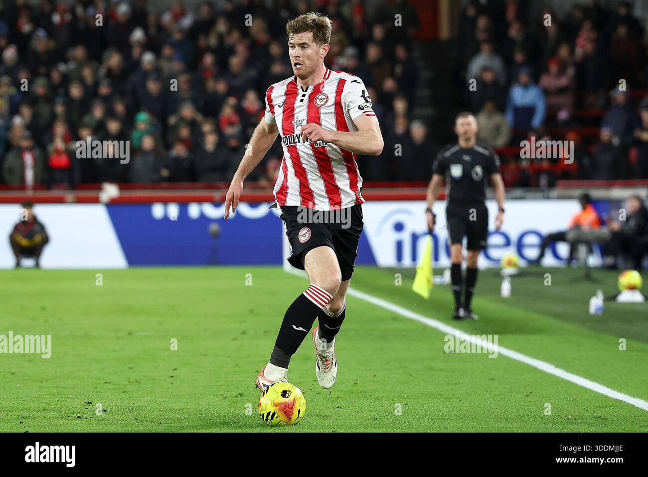 Nathan Collins of Brentford during the Brentford v Tottenham Hotspur ...