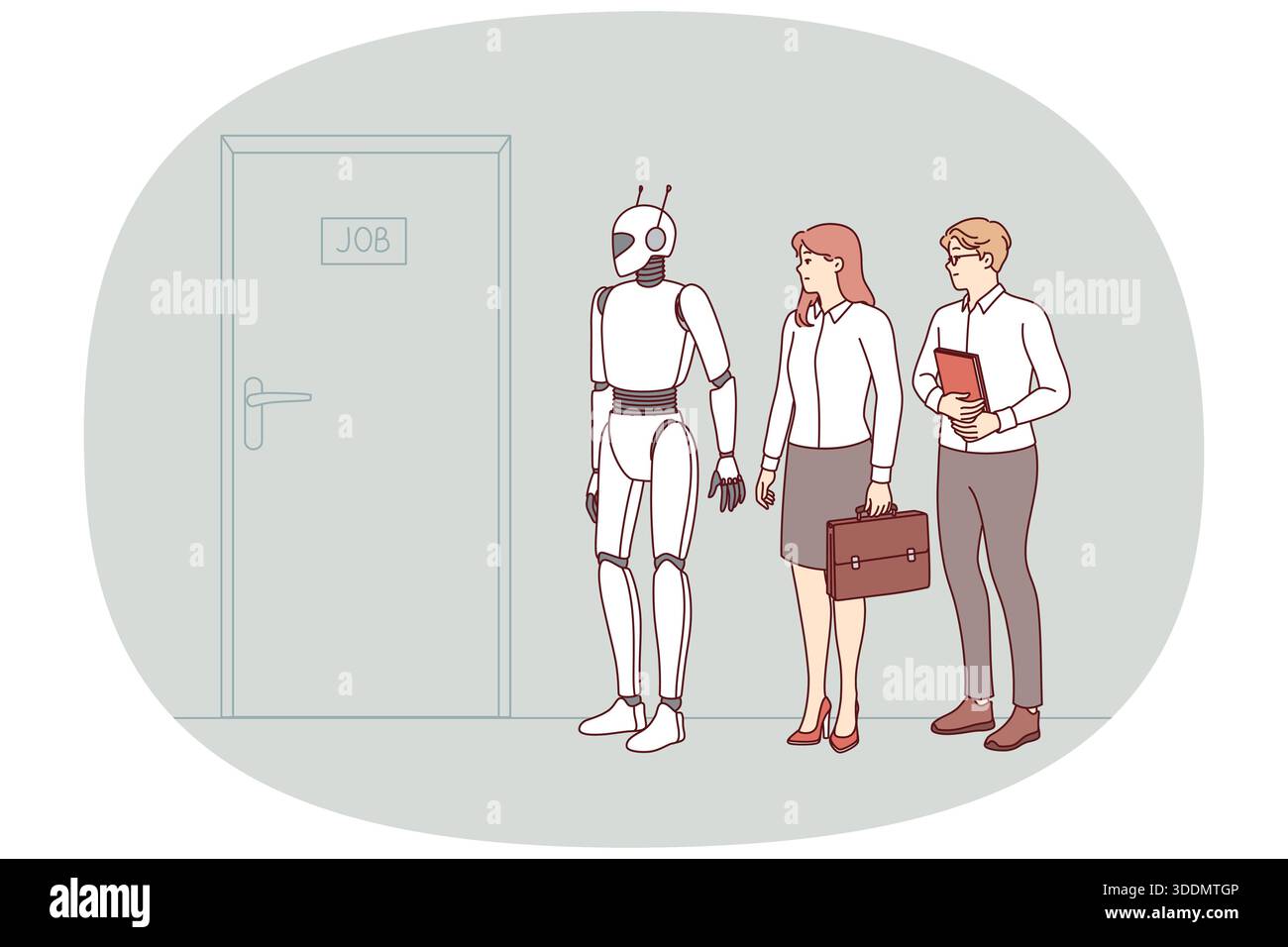 Humanoid robot ai competes hi-res stock photography and images - Alamy