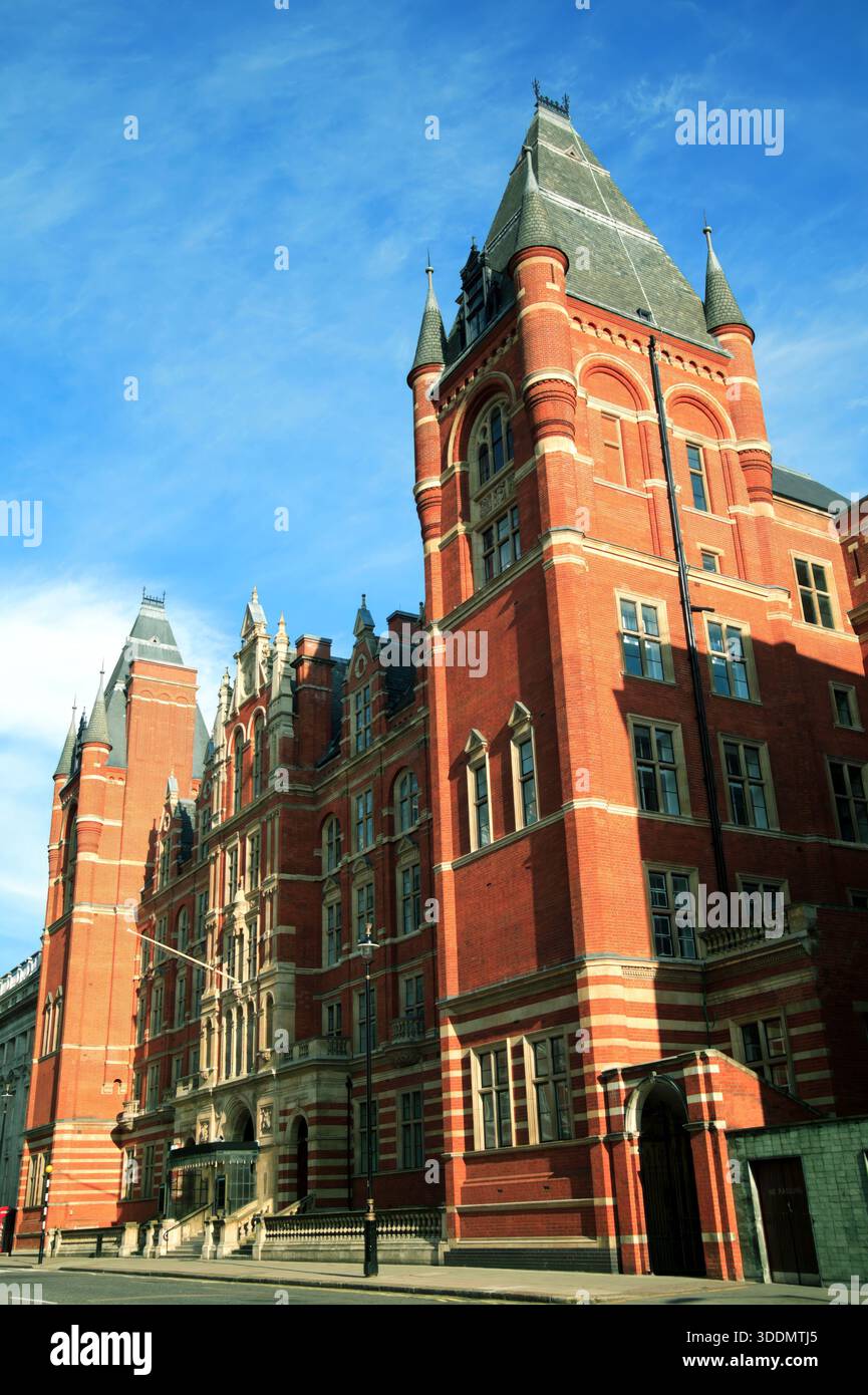 Royal College of Music an historic red brick Victorian building in ...
