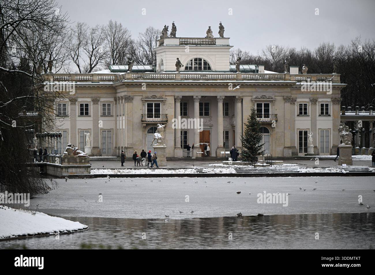 Scenes of the city covered in snow are seen in this file photo taken in ...