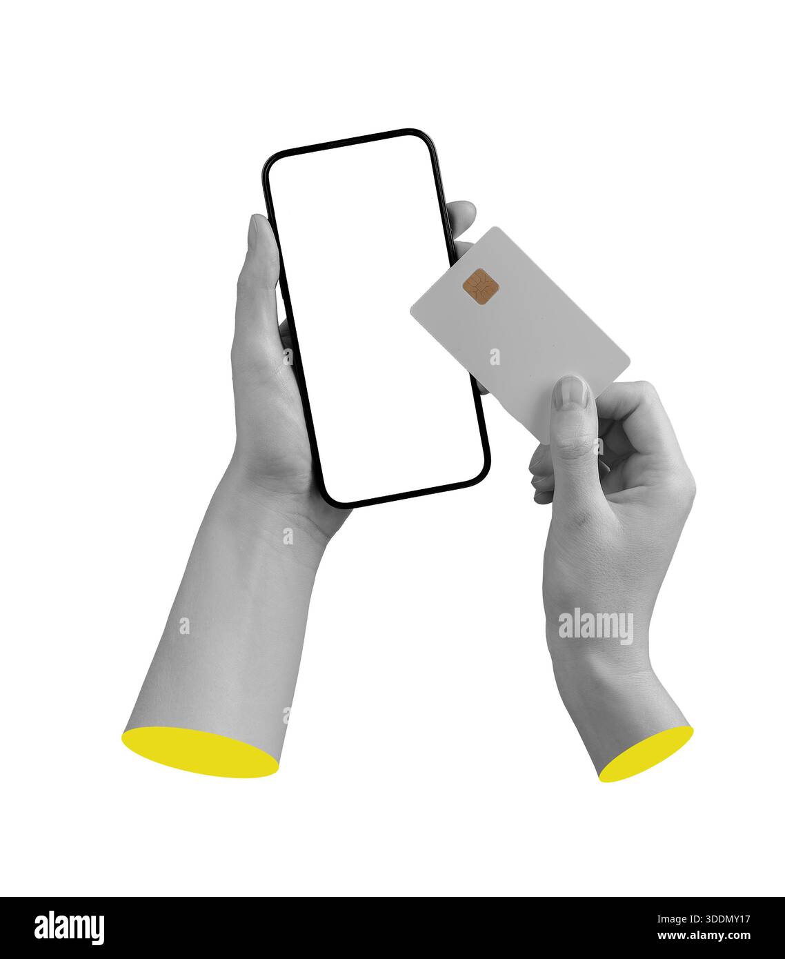 Hands wallet bank card Cut Out Stock Images & Pictures - Alamy