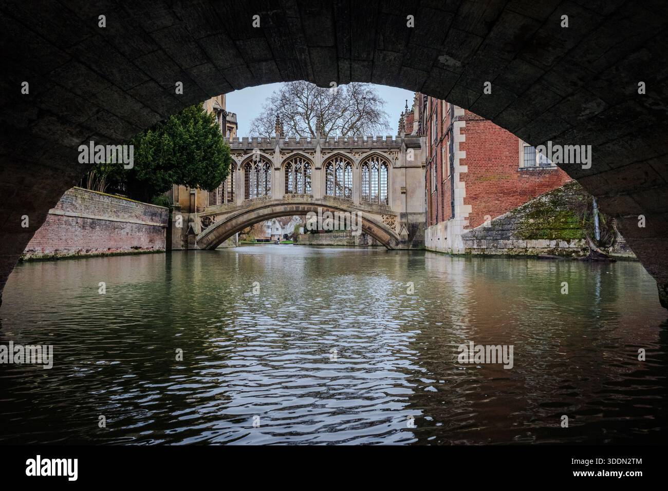 The Bridge of Sighs at St John’s College, Cambridge, viewed from ...
