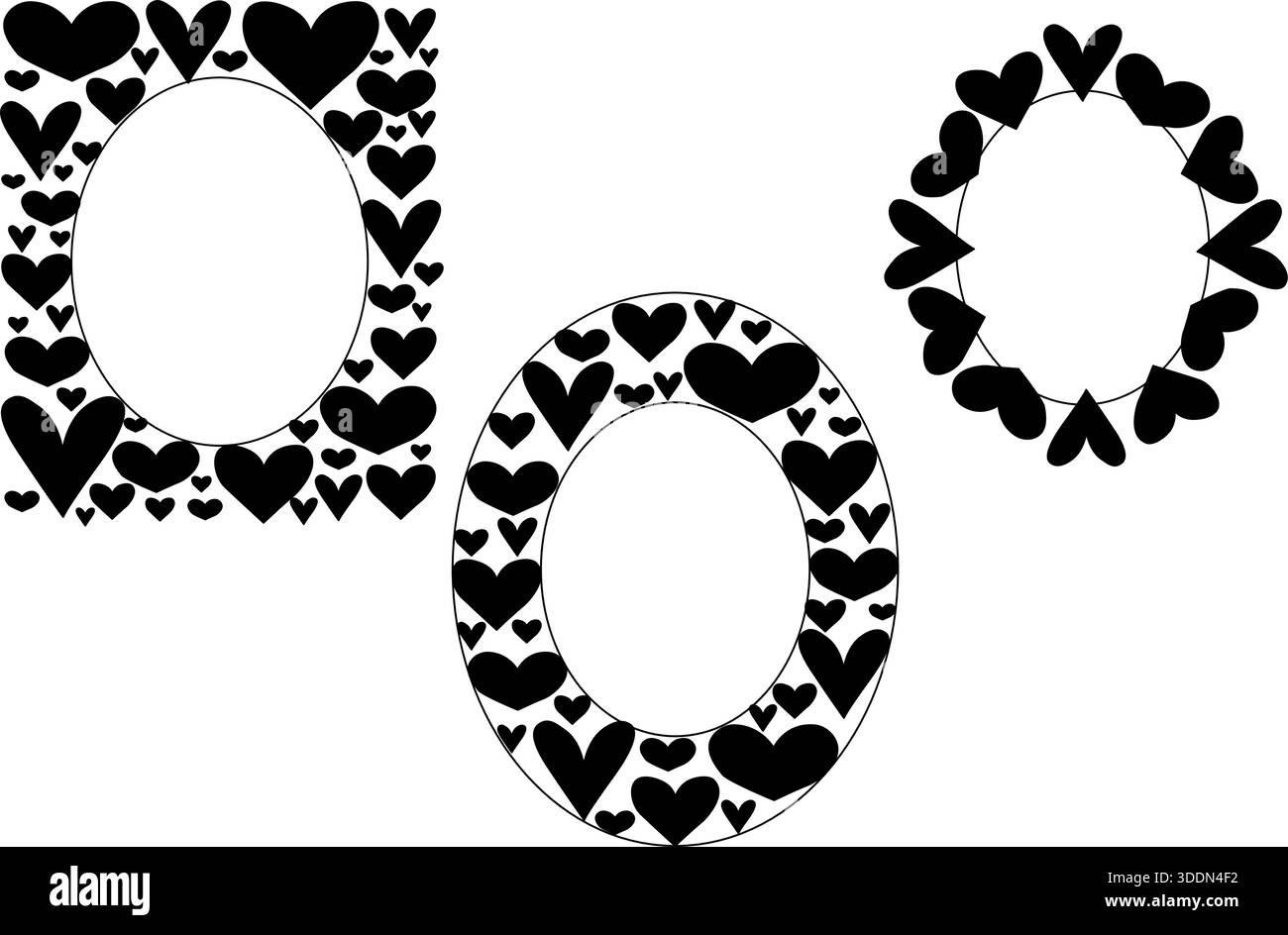 Circular oval graphic line hi-res stock photography and images - Alamy