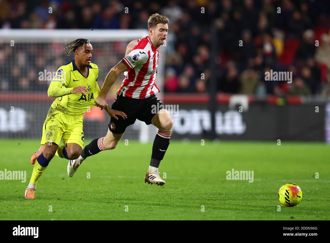 London, England, 1st January 2026. Wilson Odobert of Tottenham Hotspur ...