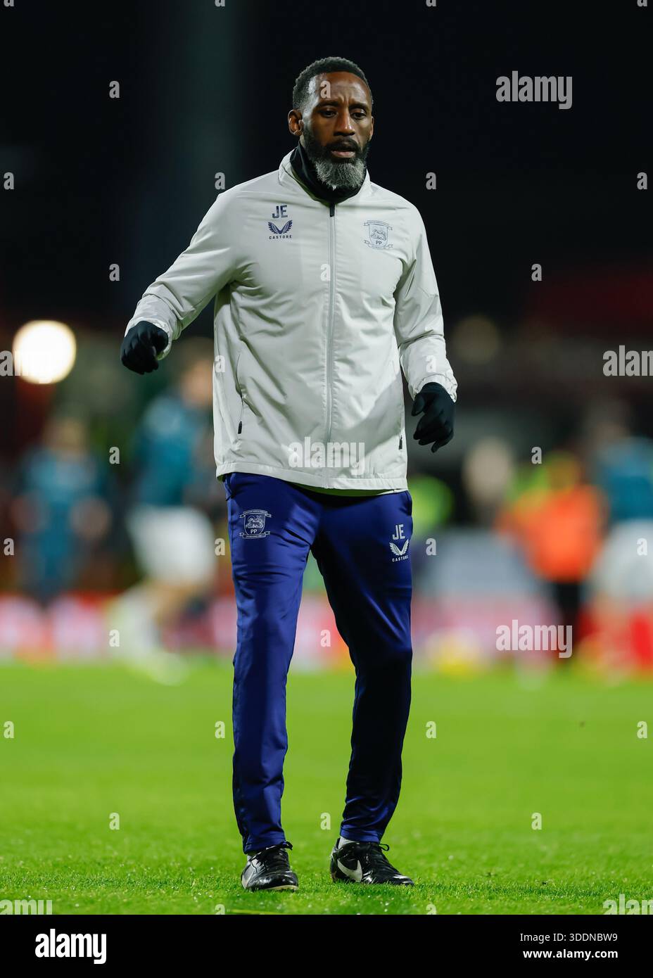 Preston North End assistant Manager Jason Euell ahead of the Sky Bet ...