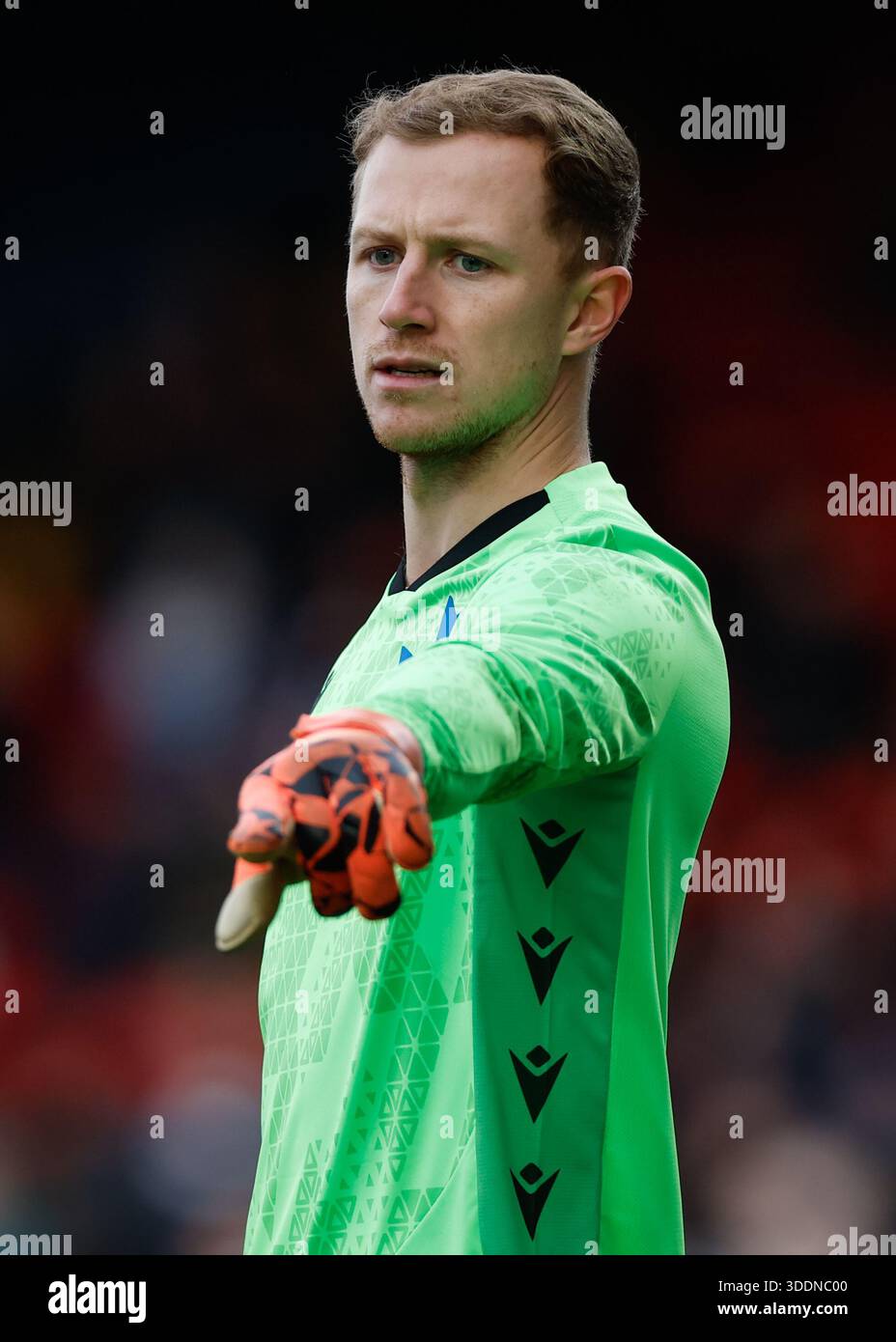 Blackburn Rovers goalkeeper Aynsley Pears during the Sky Bet ...