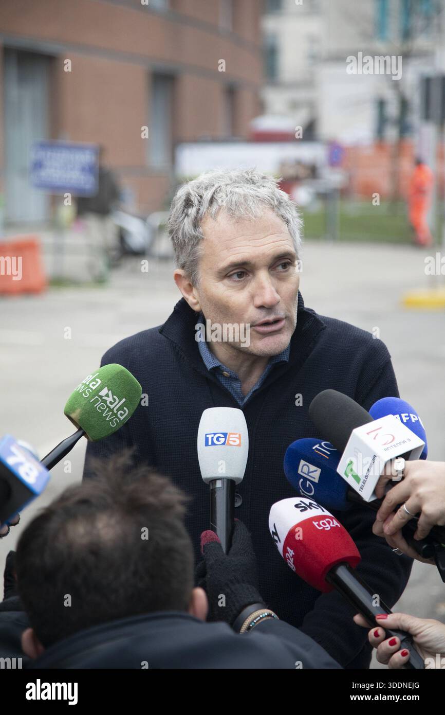 Milan, Niguarda Hospital, Umberto Marcucci, father of 17-year-old ...