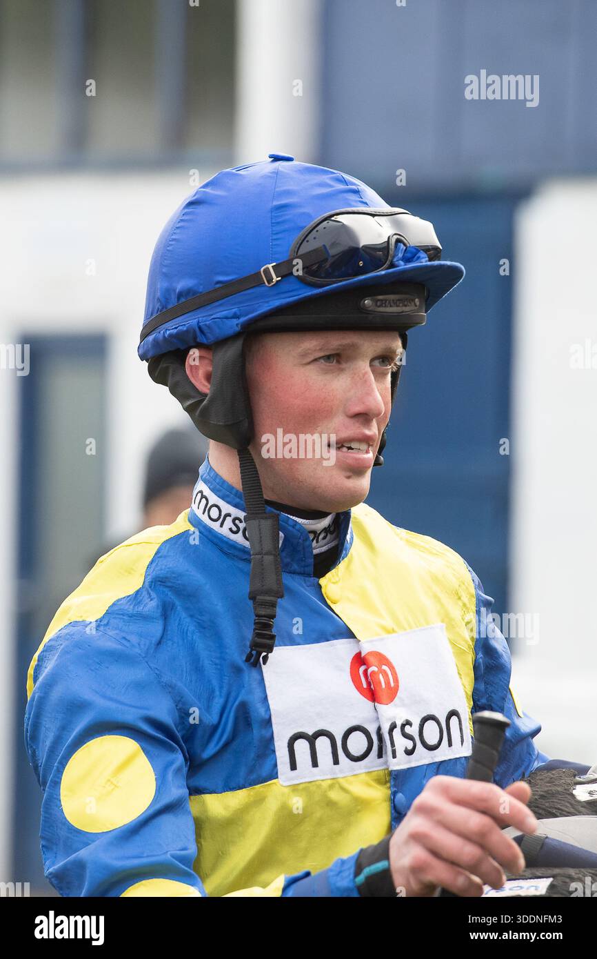 Windsor, Berkshire, UK. 1st January, 2026. Jockey Jay Tidball in the ...