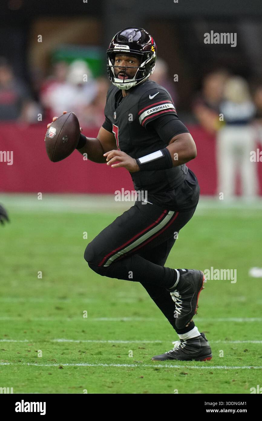 Arizona Cardinals quarterback Jacoby Brissett (7) against the San ...