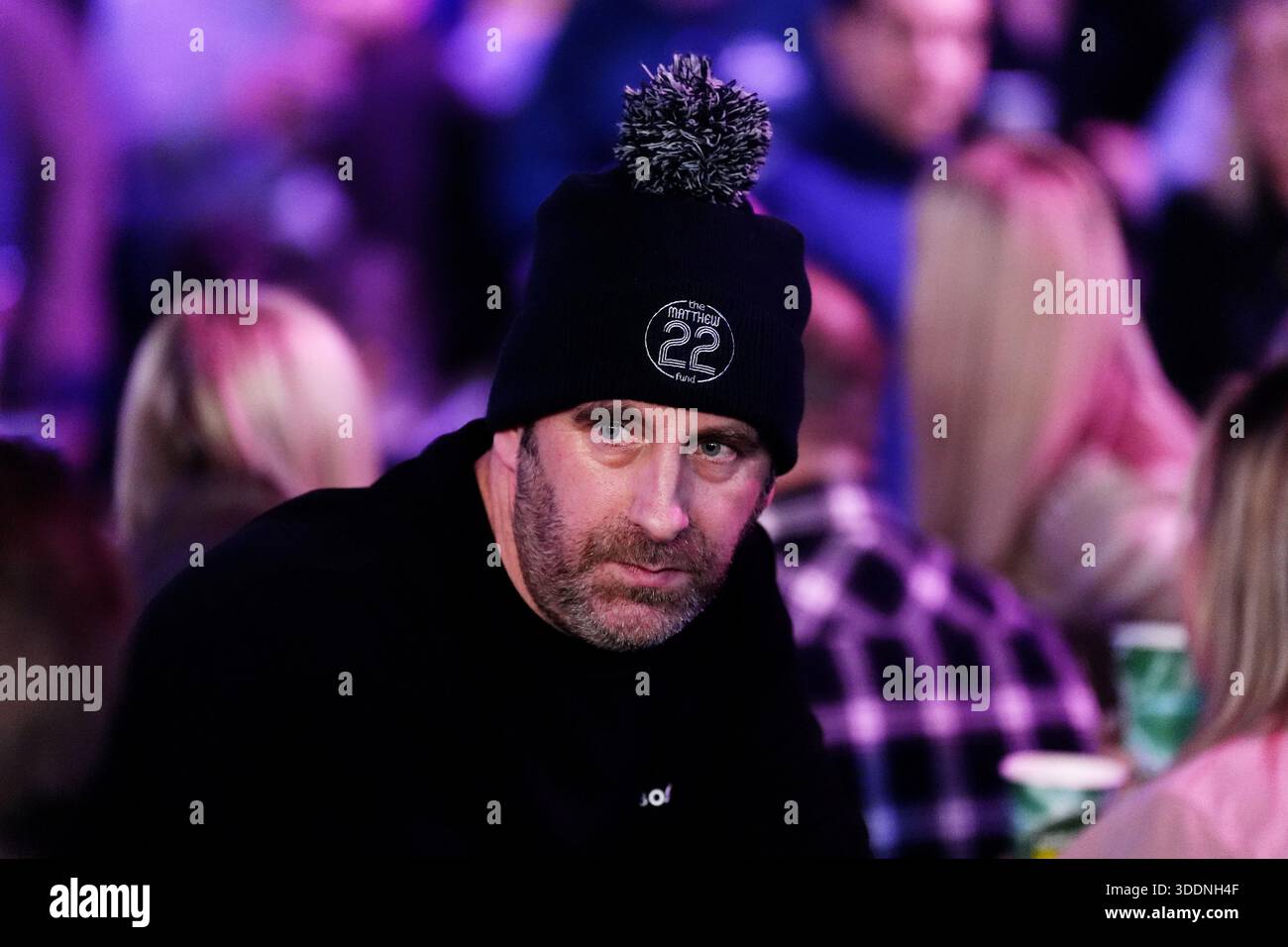 Anthony Buckley, father of England's Luke Littler, on day nineteen of ...