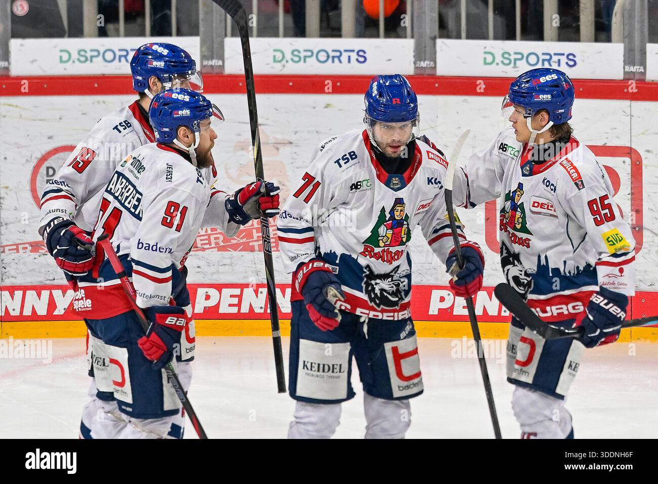Eishockey DEL2 - 25/26 - 30.Spieltag: Düsseldorfer EG vs EHC Freiburg ...