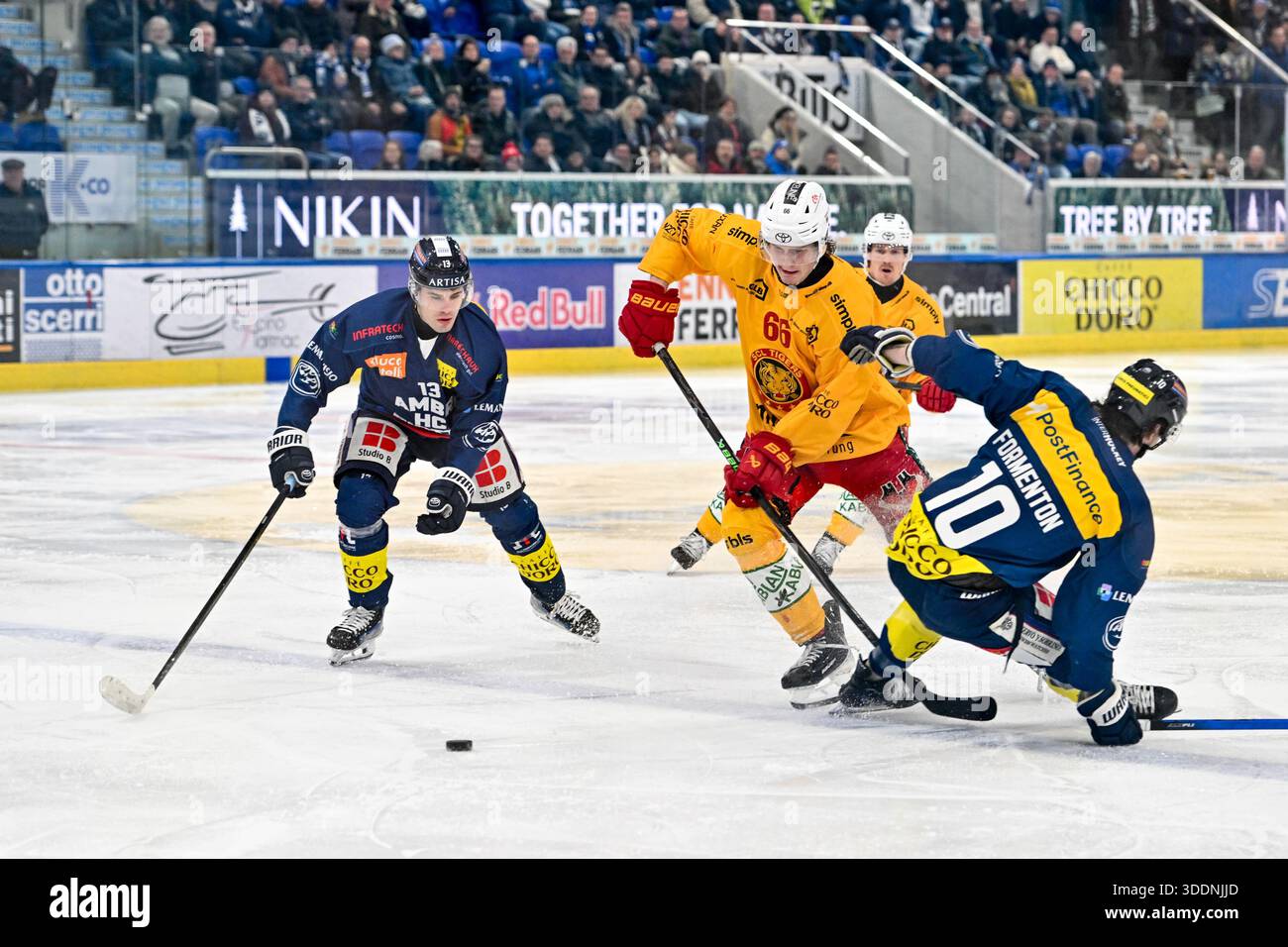 02/01/2026, Ambri, Gottardo Arena, NL: HC Ambri-Piotta - SCL Tigers ...