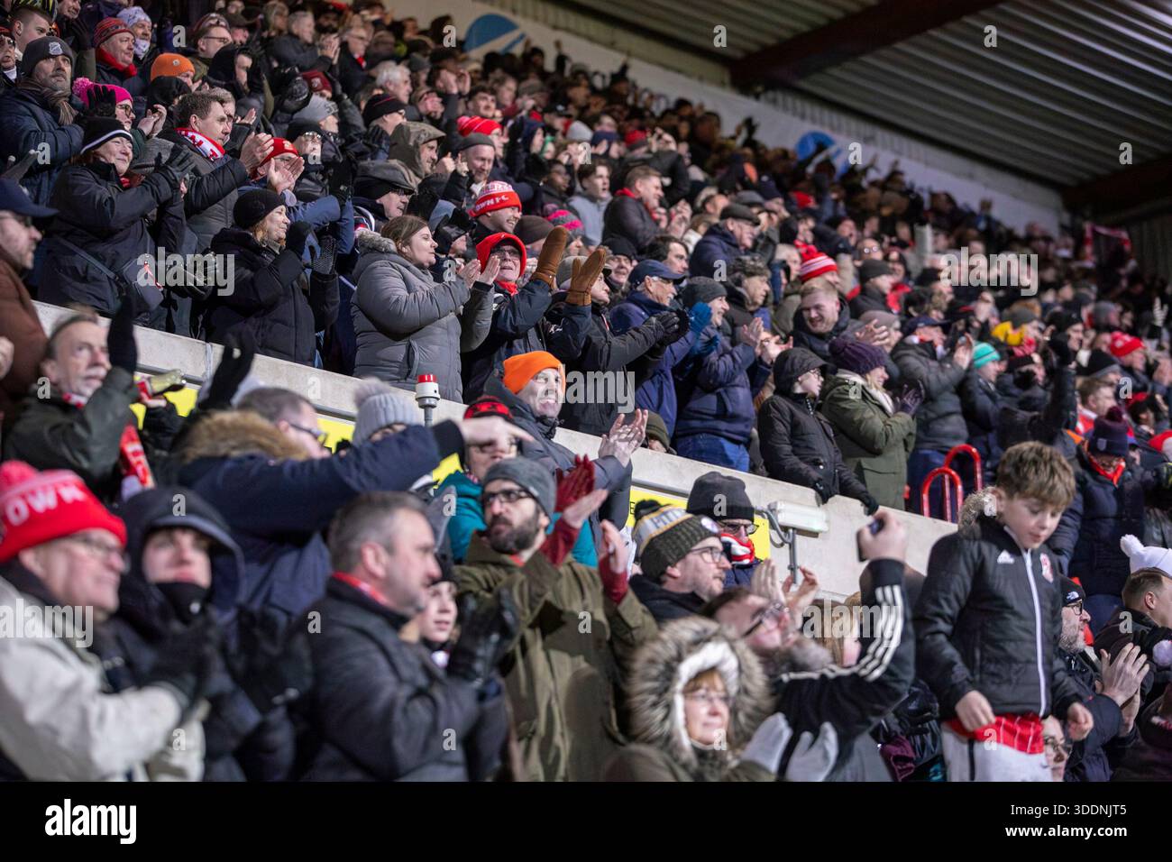 (SPO) Swindon fans during the EFL League 2 2026 match between Swindon ...