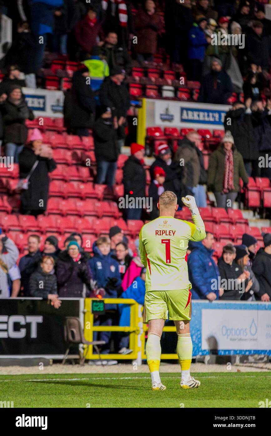 (SPO) Munroe of Swindon during the EFL League 2 2026 match between ...