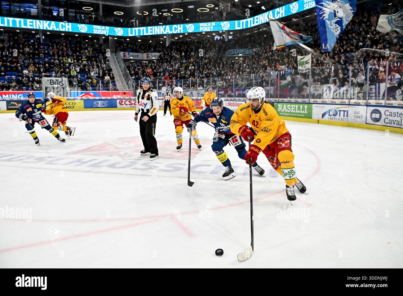 02/01/2026, Ambri, Gottardo Arena, NL: HC Ambri-Piotta - SCL Tigers ...